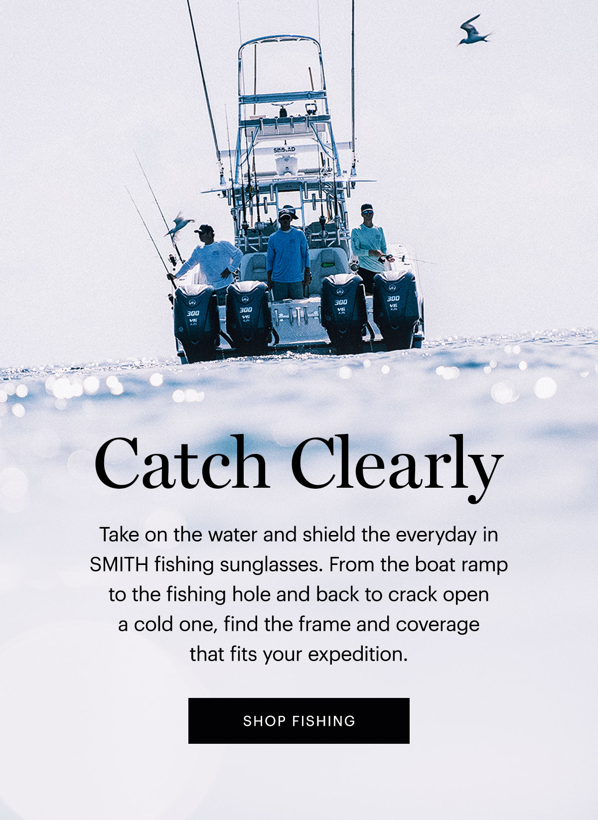 Smith Optics: Catch Cleary: SMITH fishing sunglasses | Milled