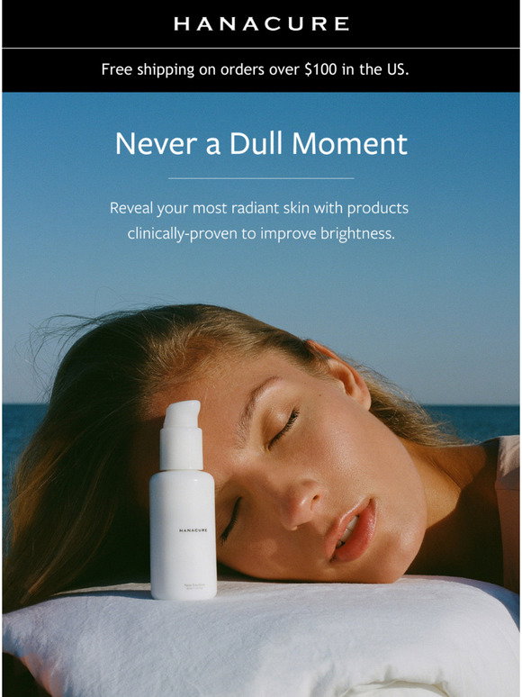 Hanacure: Clinically Proven to Brighten Skin | Milled