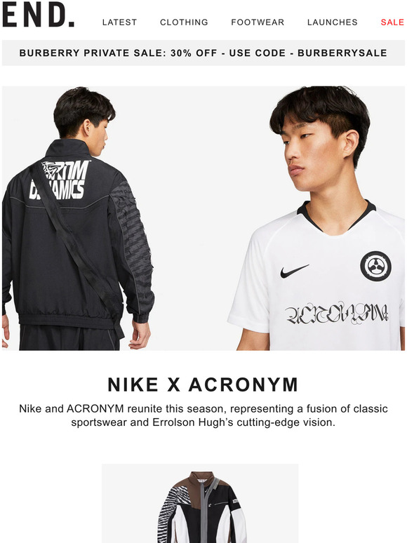 Diemme: Nike x ACRONYM - Register now | Milled