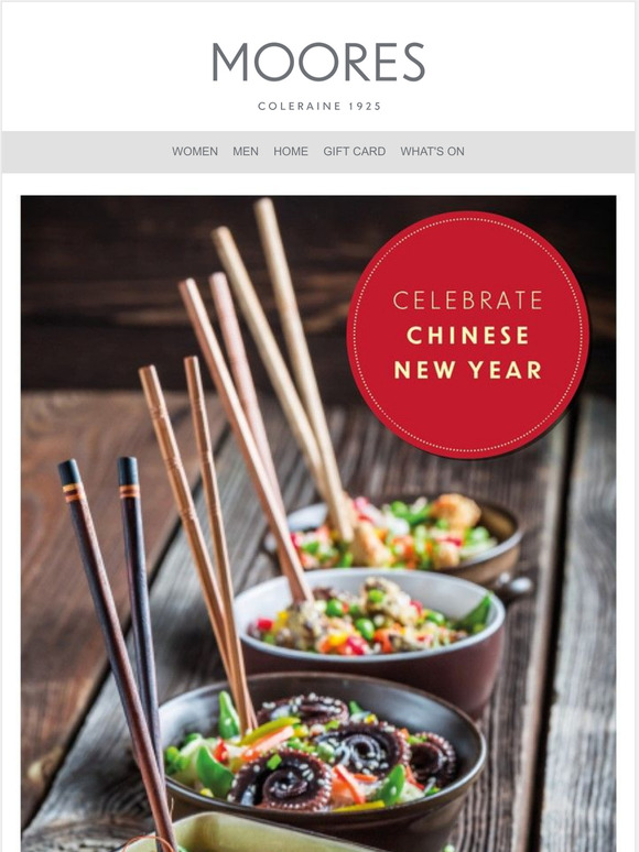 Moores Coleraine: All you need to celebrate Chinese New Year | Milled