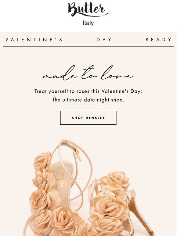 Butter Shoes: The ultimate date night shoe | Milled