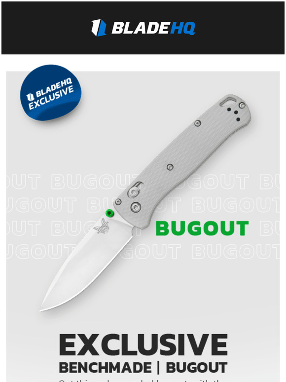 Blade HQ: Exclusive Benchmade Bugouts In Stock! | Milled