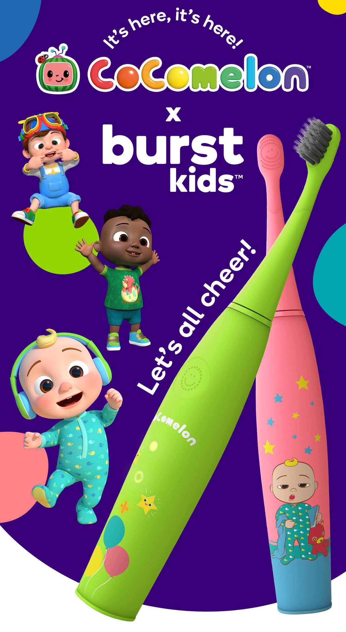 BURST Oral Care: Ready, set, sing! Meet CoComelon x BURSTkids | Milled