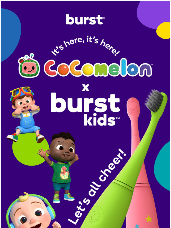 BURST Oral Care: Ready, set, sing! Meet CoComelon x BURSTkids | Milled