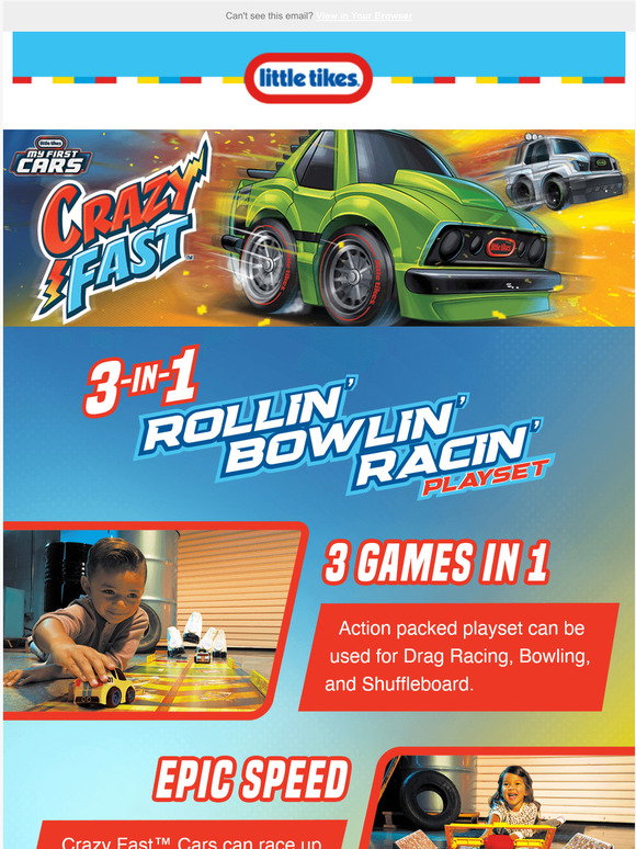 Little Tikes: Introducing Crazy Fast Cars | Milled