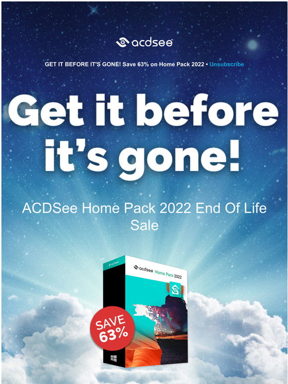 ACDSee: ACDSee End of Life Sale: Claim your exclusive discount and get ...