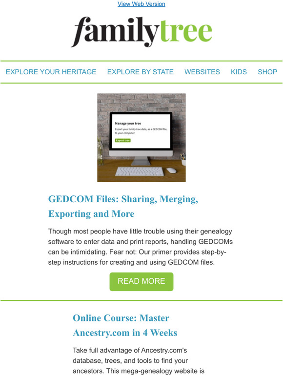 Family Tree Magazine: How to Use GEDCOM Genealogy Files Step-by-Step ...