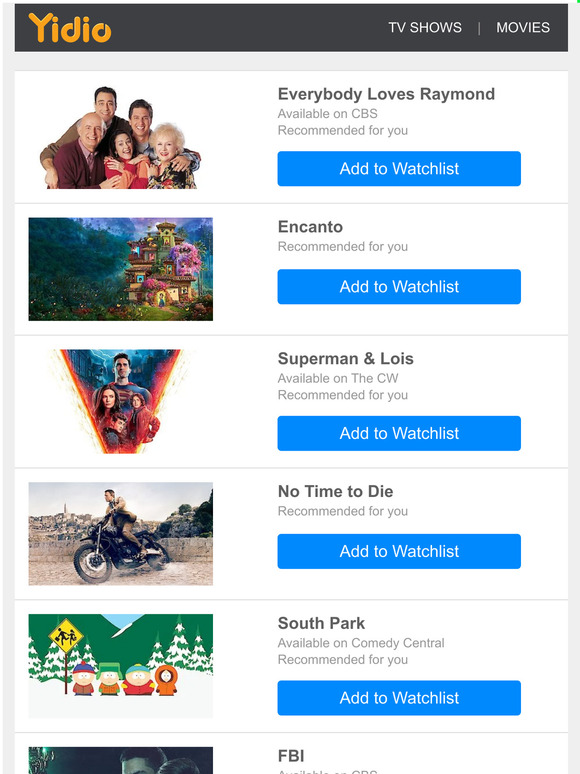 Yidio.com - Watch Full Movies: Your Friday Must Watch List: Everybody ...