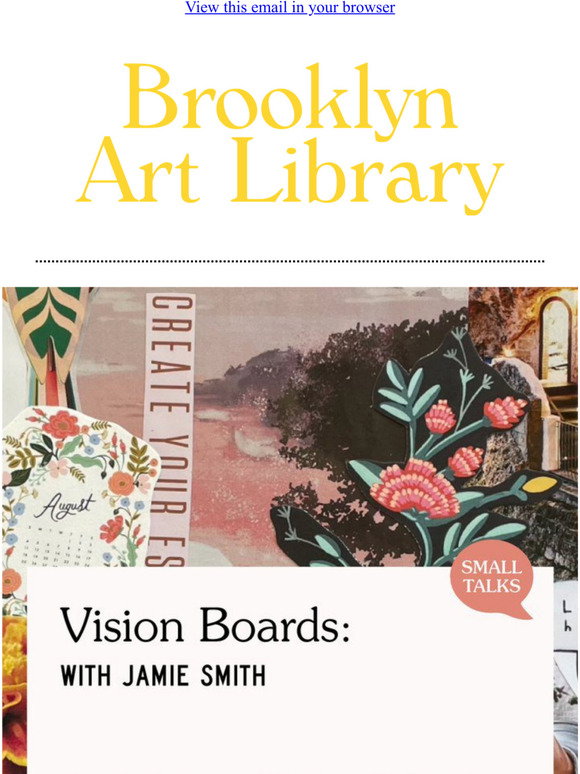 The Sketchbook Project: Vision Boards with Jamie Smith | Milled