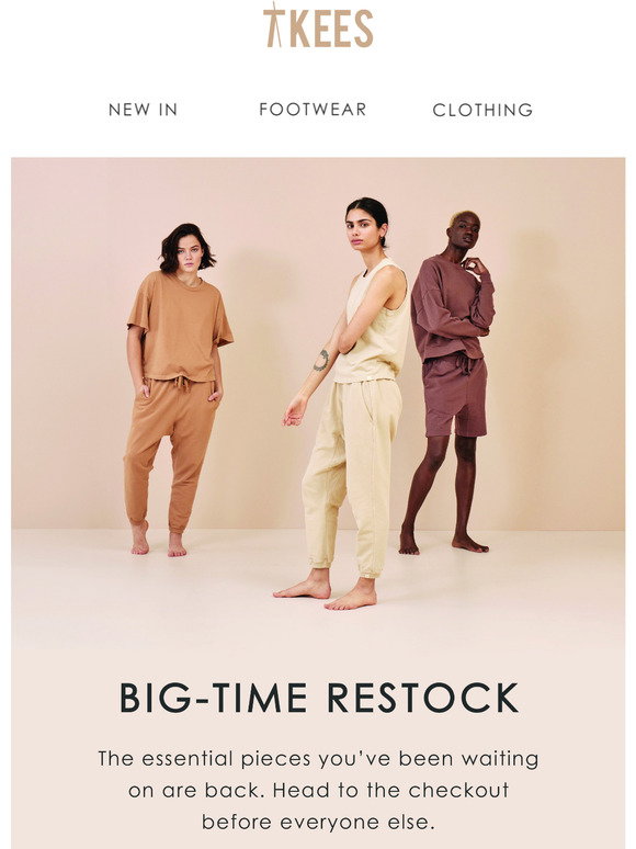 Tkees: All CORE clothing is officially restocked. | Milled