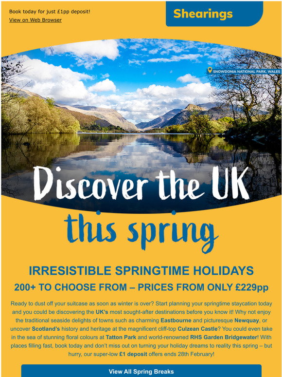 Shearings Holidays: 💻 MyBooking is here! View your holiday details ...
