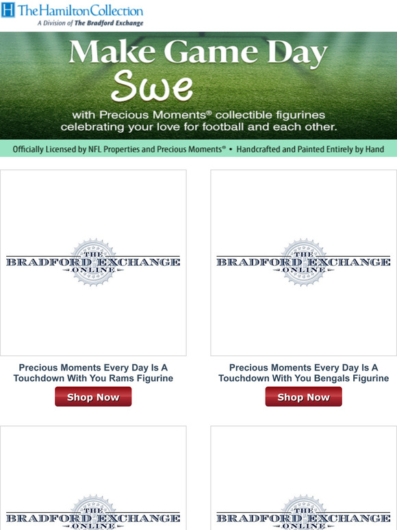 The Hamilton Collection: Choose Your Favorite Football Team with a ...