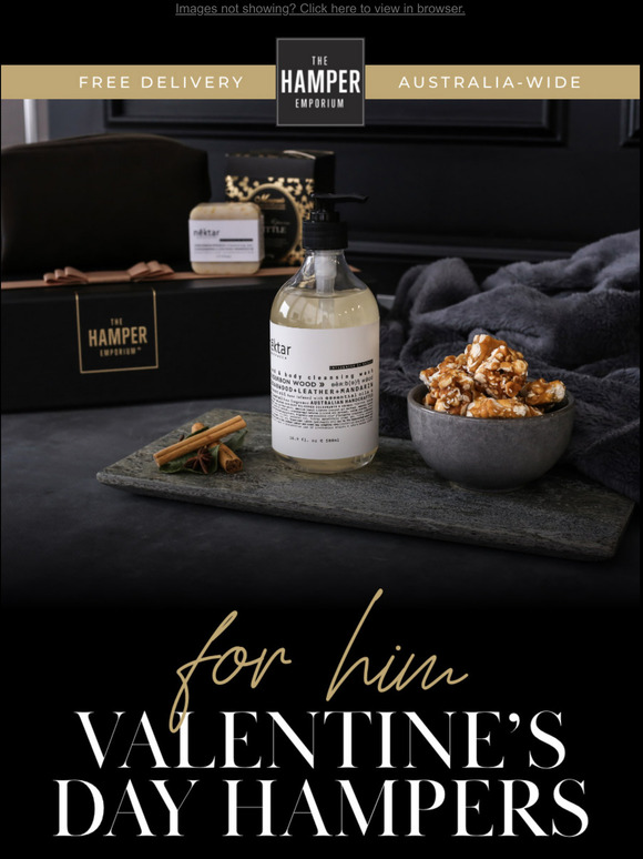 The Hamper Emporium: Hampers To Make Him Feel Special This Valentine's ...