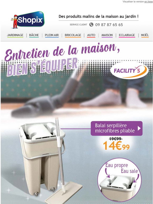 Shopix: Les quipements Shopix pour l'entretien de la maison. | Milled