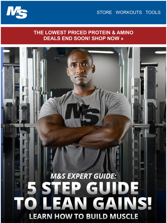 Muscle & Strength: How to Build Muscle: 5 Step Guide to Lean Gains | Milled