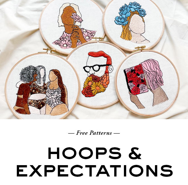 DMC: Free Patterns: Hoops & Expectations | Milled