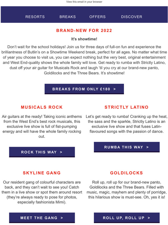 Butlins: Bringing you the very best of Butlin's! | Milled