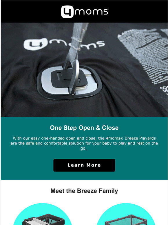 4moms The One Step Open And Close Playard For You Milled