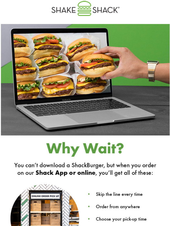 Shake Shack: The best pick-up line? No line | Milled