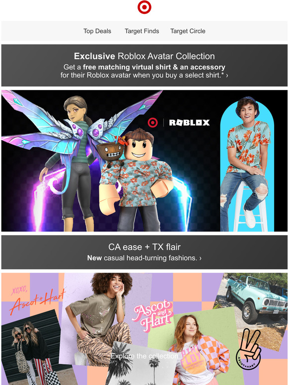 Target: Explore the new & exclusive Roblox Avatar Collection. | Milled