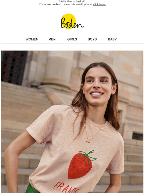 Boden: These tees go with everything | Milled