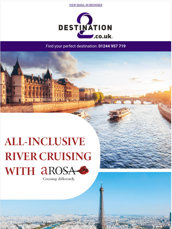 Destination2: Enjoy A-ROSA ALL-Inclusive River Cruises, 8 nights from ...