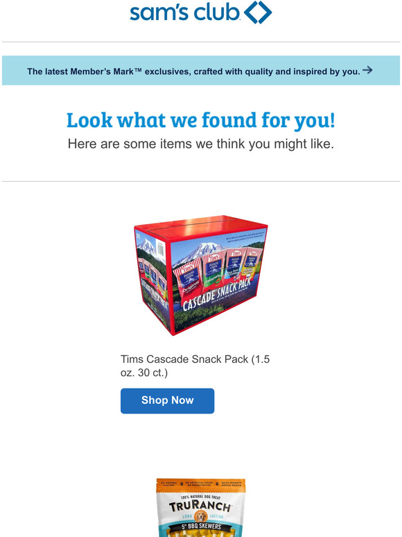 Sam's Club: Check out these items recommended just for you | Milled