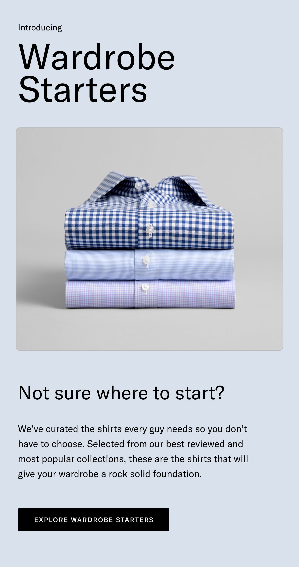 Proper Cloth: Introducing: The Foundations of Every Great Wardrobe | Milled