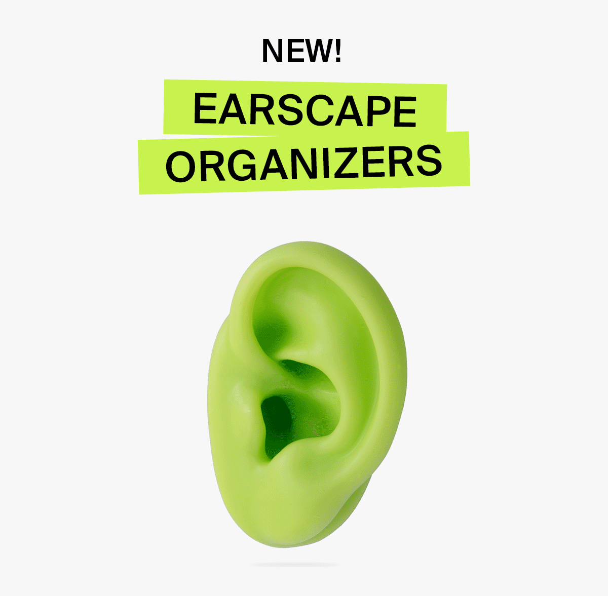 Studs: Its finally h(ear)!! Our NEW! Earscape Organizer | Milled