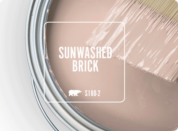 Behr: Color of the Month: Sunwashed Brick S180-2 | Milled