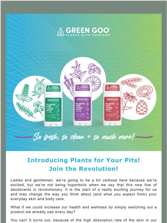 Green Goo: Introducing Plants For Your Pits! | Milled