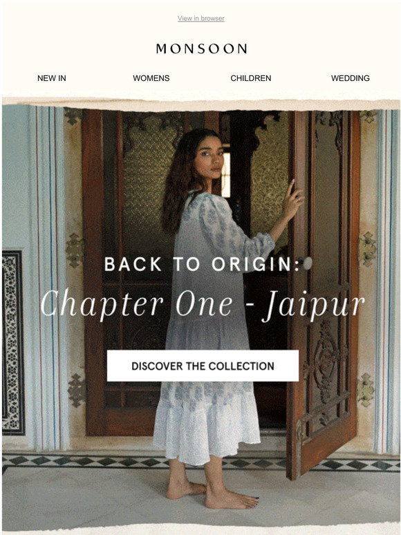 Monsoon: A collection inspired by our origin | Milled