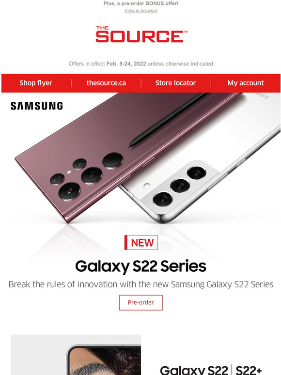 The Source: Pre-order available! Samsung Galaxy S22 Series is almost ...