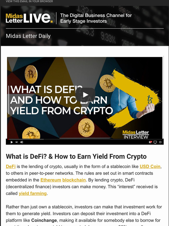 Midas Letter: Midas Letter Daily | Milled