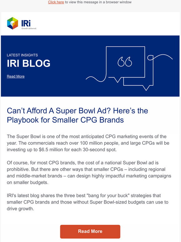 Circana: [Blog] Cant Afford A Super Bowl Ad? Heres the Playbook for ...