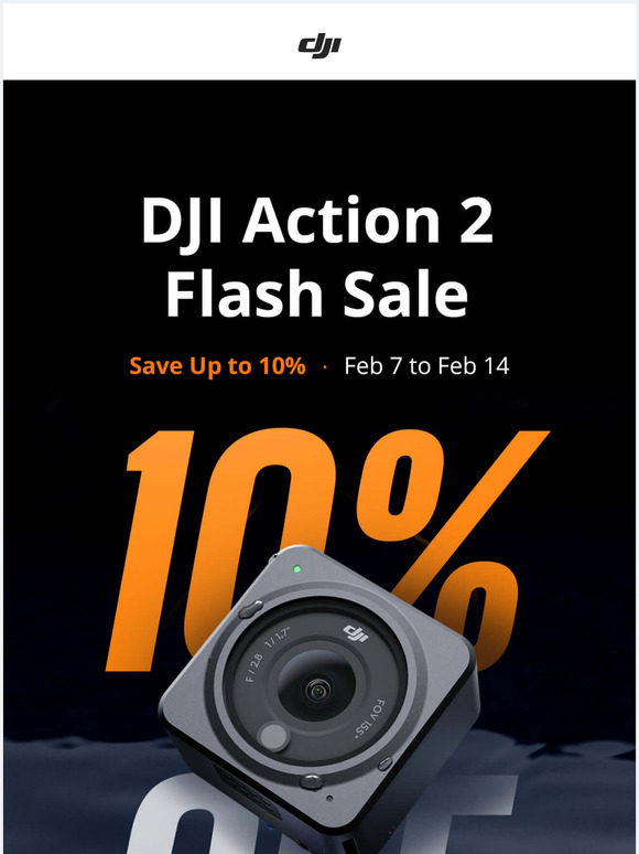DJI Email Newsletters: Shop Sales, Discounts, and Coupon Codes