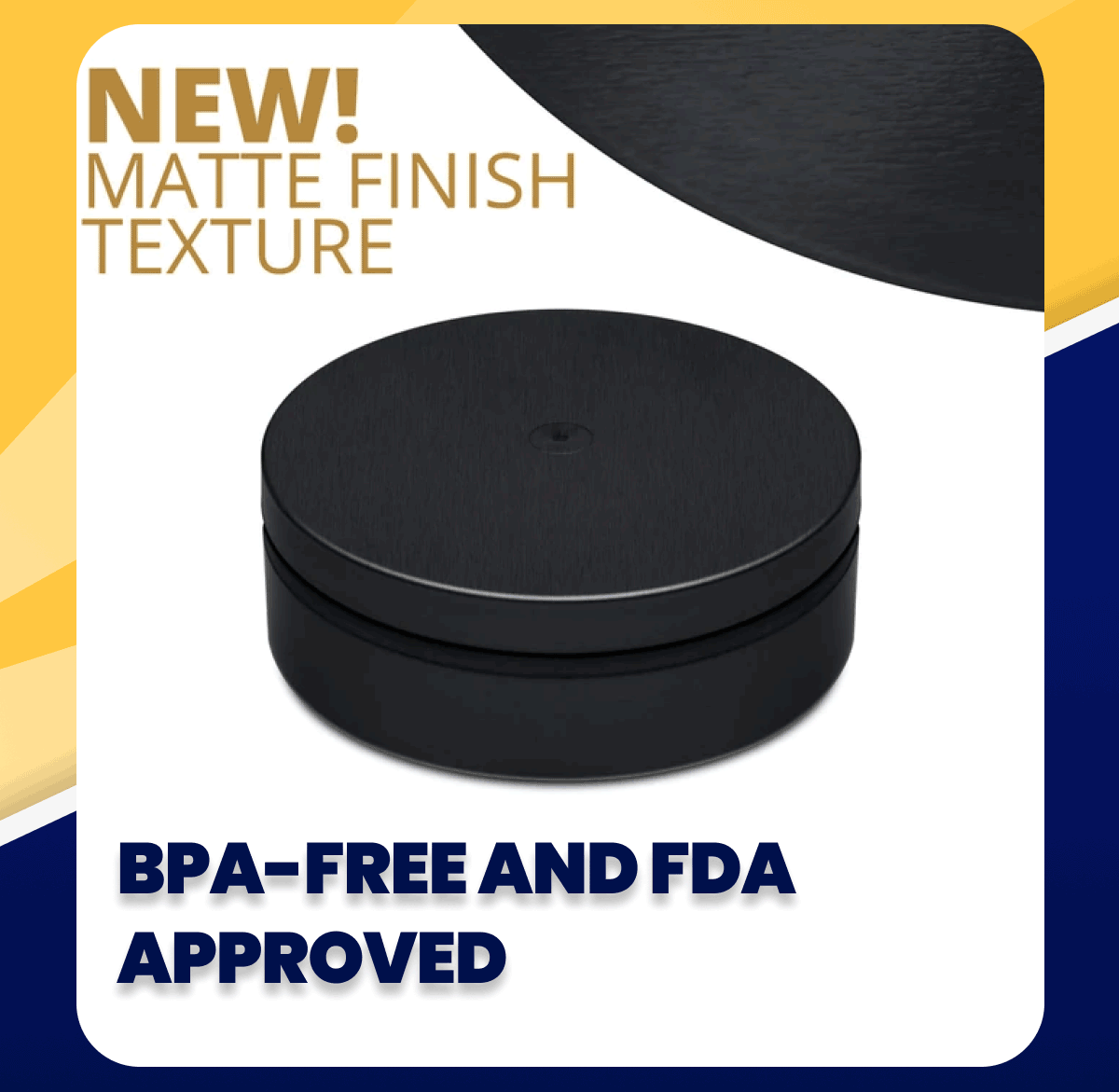 CoolJarz: Plastic tobacco chew cans in two sizes. | Milled