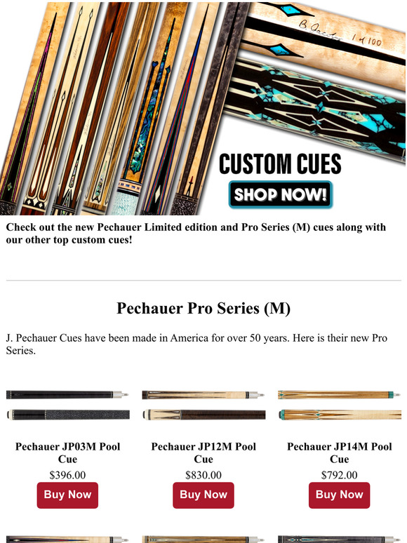 PoolDawg: New Limited Edition Custom Pool Cues & Cases | Milled