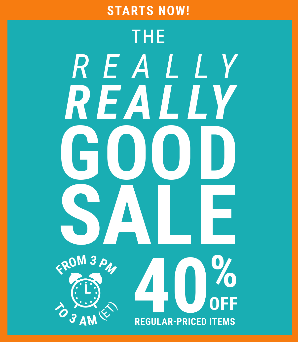 RW&CO: The Really Really Good Sale starts now! | Milled