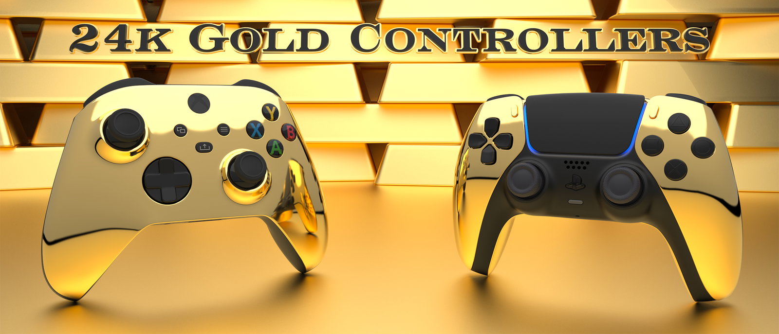 Colorware: ColorWare 24k Gold Controllers | Milled