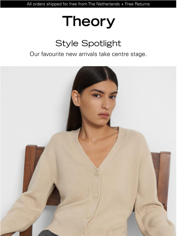Theory Email Newsletters: Shop Sales, Discounts, and Coupon Codes