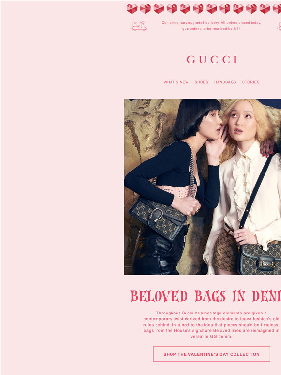Gucci US Email Newsletters: Shop Sales, Discounts, and Coupon Codes