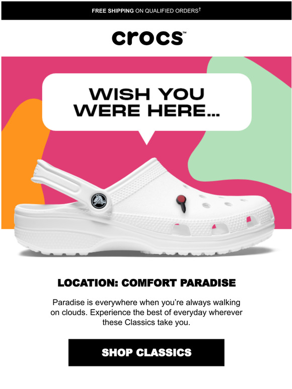 Crocs Email Newsletters: Shop Sales, Discounts, and Coupon Codes