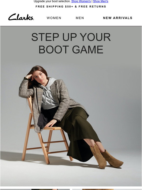 Clarks: Boot season is still going strong | Milled