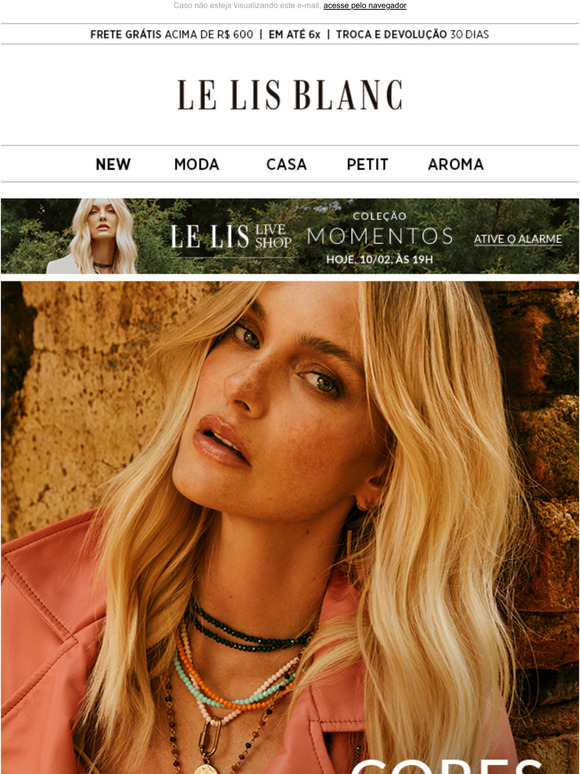 Le Lis Blanc: As cores que vo dominar a temporada | Milled