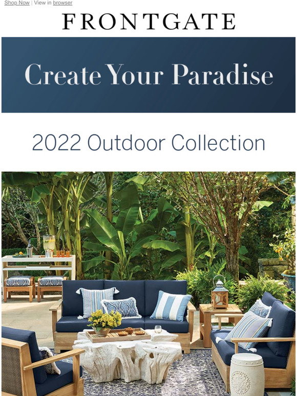 Frontgate: Our new 2022 Outdoor Collection is here! Shop hundreds of ...