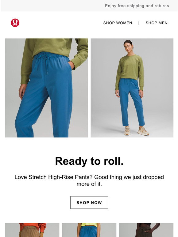 lululemon: Stretch High-Rise newcomers that go with everything | Milled