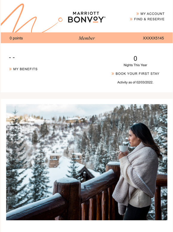 Marriott: Your Marriott Bonvoy Account Update: Special Offers, Benefits ...