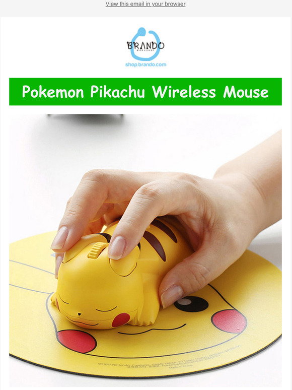 Brando: Pokemon Pikachu Wireless Mouse | Milled