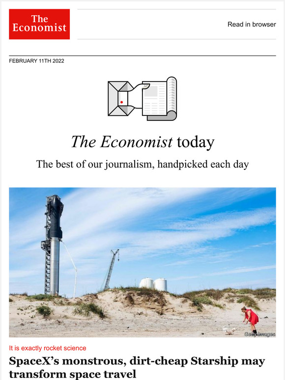 The Economist Dk: SpaceXs huge, dirt-cheap rocket | Milled
